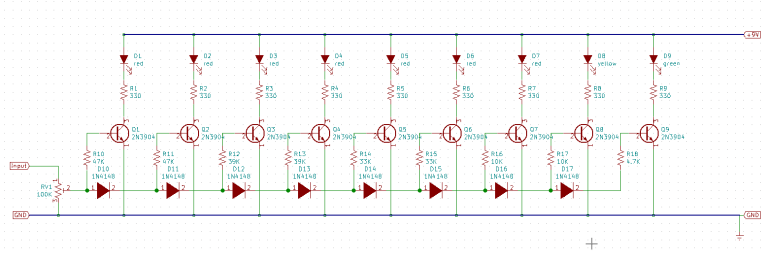 An LED Bar Graph VU Meter – eleneasy.com